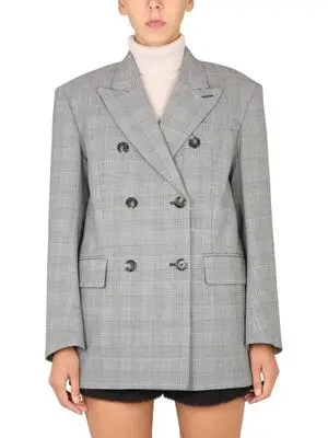 Max Mara Double-breasted Jacket - Black