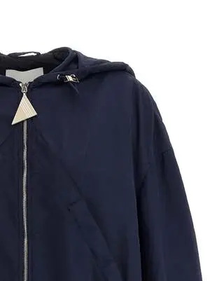 Attico Hooded Bomber Jacket