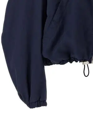 Attico Hooded Bomber Jacket