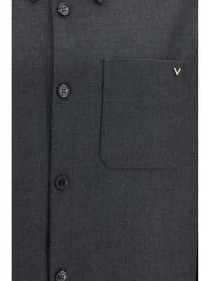Valentino Garavani Vlogo Wool Blend Jacket