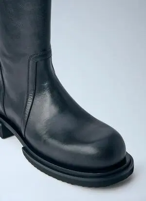 Rick Owens Creeper Gabe Leather Boots