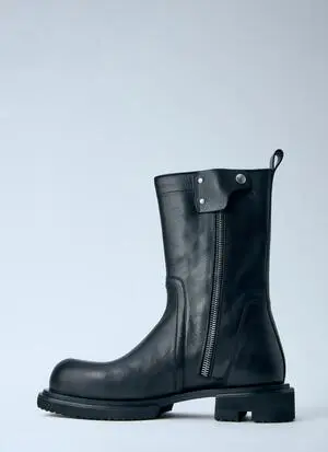 Rick Owens Creeper Gabe Leather Boots