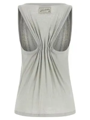 Victoria Beckham Split' Tank Top - Gray
