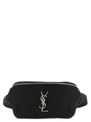 Saint Laurent Cassandre' Waist Bag - Black