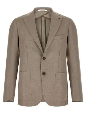 Tagliatore Montecarlo' Blazer - Brown