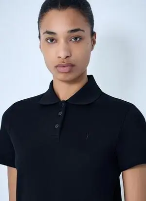 Saint Laurent Polo Mini Dress
