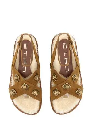 Etro Crown Me Sandal