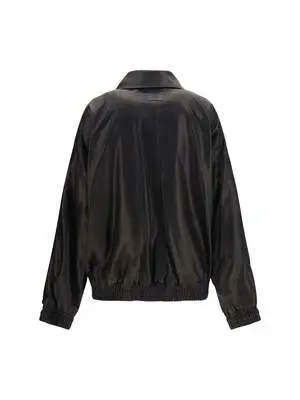 Acne Studios Leather Jacket - Black
