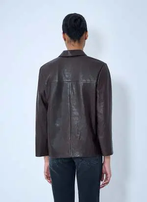 Saint Laurent Leather Jacket