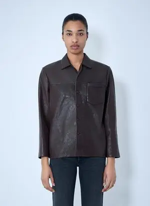 Saint Laurent Textured Shirts For Women