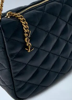 Saint Laurent Quilted Leather Chain Bag