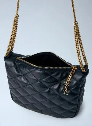 Saint Laurent Quilted Leather Chain Bag