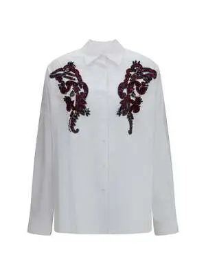 Dries Van Noten Beaded-detail Shirt