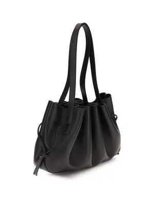 Yuzefi Scallop Shoulder Bag - Black
