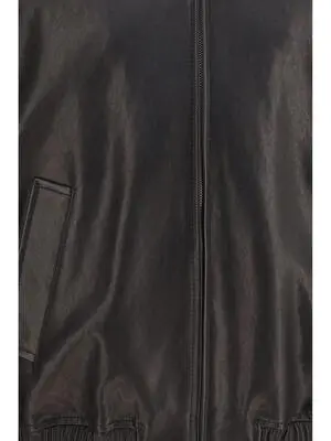 Valentino Garavani Leather Zip Jacket
