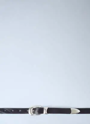 Our Legacy Curved Buckle Belt
