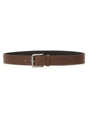 BOSS Cintura Con Fibbia - Brown