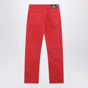 Versace Straight-leg Cotton Denim Jeans