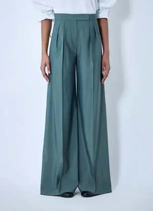 Max Mara High-waisted Wide-leg Trousers