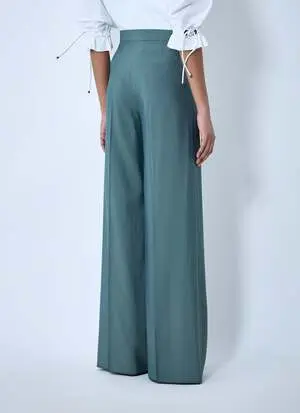 Max Mara High-waisted Wide-leg Trousers