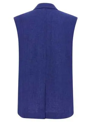 Max Mara Mstaia' Vest - Blue