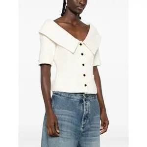 Alessandra Rich Neutrals Jackets Tweed Jackets