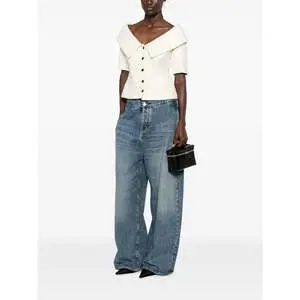 Alessandra Rich Neutrals Jackets Tweed Jackets