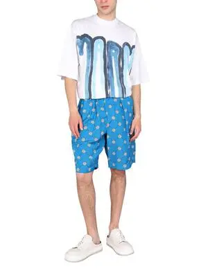Marni Floral Printed Bermuda Shorts