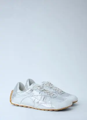 Bottega Veneta Orbit Sneakers - Silver