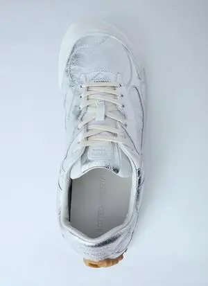 Bottega Veneta Orbit Sneakers - Silver
