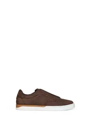 Fendi Nubuck City Low-top Sneakers - Multicolor