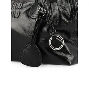 Miu Miu Leather Shoulder Bag - Black