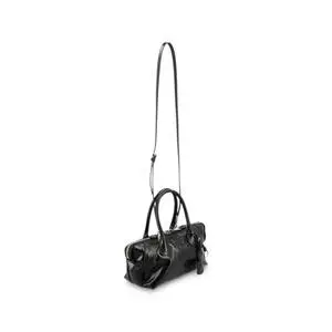 Miu Miu Leather Shoulder Bag - Black