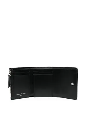 MAISON MARGIELA Grainy Calf Leather Four Stitches Wallet