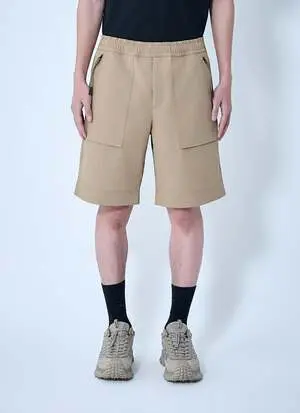 Moncler Elasticated Waist Cargo Shorts - Multicolor