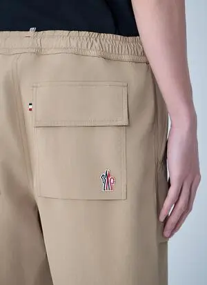 Moncler Elasticated Waist Cargo Shorts