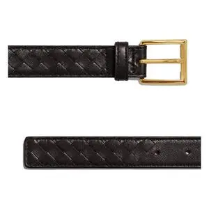 Bottega Veneta Solo Belt - Brown