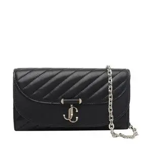 JIMMY CHOO Avenue Curve Chain Wallet