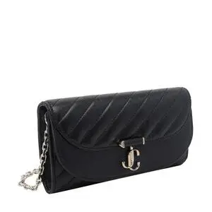 JIMMY CHOO Avenue Curve Chain Wallet