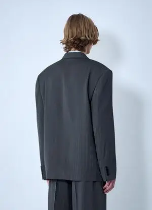 Acne Studios Double-breasted Suit Jacket - Gray