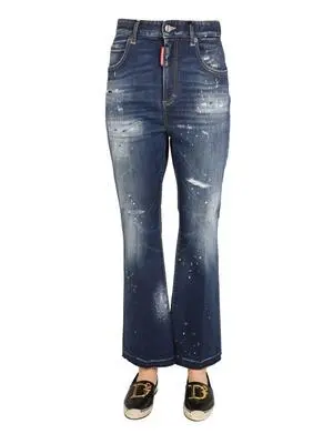 Dsquared2 Jeans Wide Leg - Blue