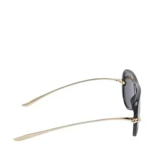 Bottega Veneta Knot Aviator Sunglasses - Black