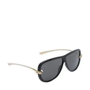 Bottega Veneta Knot Aviator Sunglasses - Black