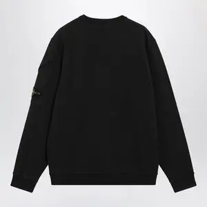 Stone Island Cotton Crewneck Sweatshirt - Black