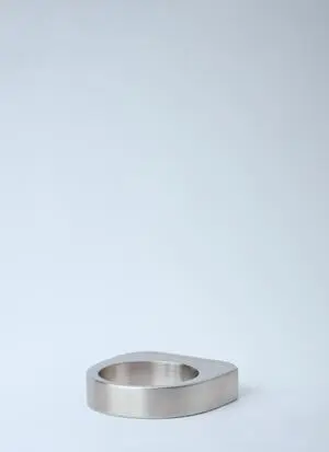 Rick Owens Pyramid Palladium Brass Ring