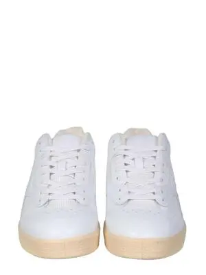 JIL SANDER Low Leather Sneakers
