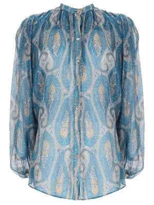 Etro Silk Shirt - Blue