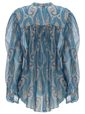 Etro Silk Shirt - Blue