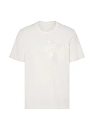 MAISON MARGIELA Taped Cotton T-shirt - Multicolor