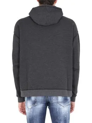 Dsquared2 Logo Printed Sweatshirt - Black